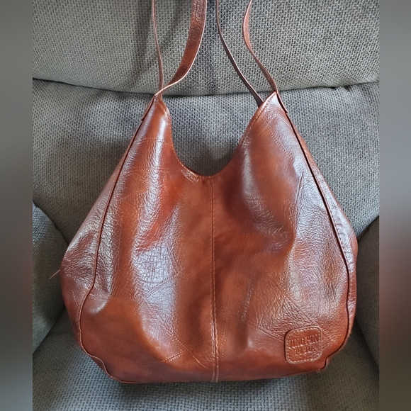 Jing Pin Pi Ju | Bags | Jingpin Piju Vegan Leather Handbag Reddish ...